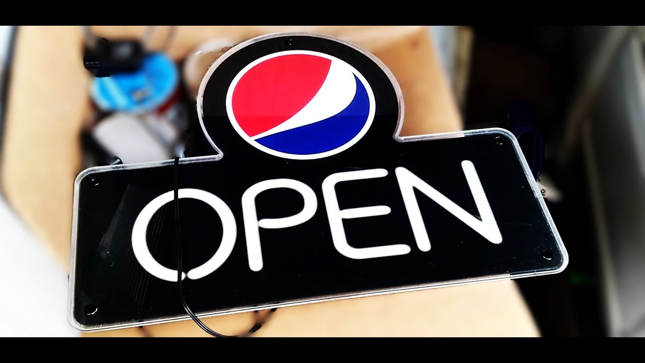 FACEBOOK MARKETPLACE CLAIM 🔆 PEPSI OPEN LIGHTED SIGN - YouTube