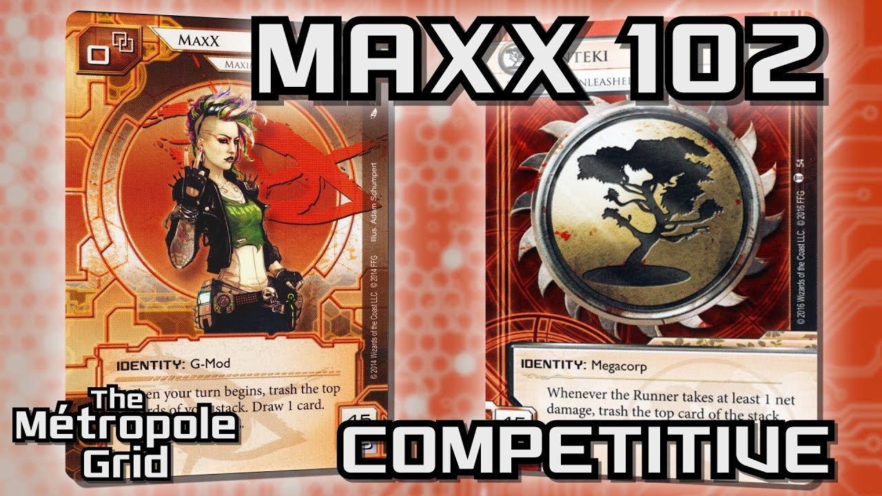 Android: Netrunner // MaxX 102 vs. Potential Unleashed - Competitive ...