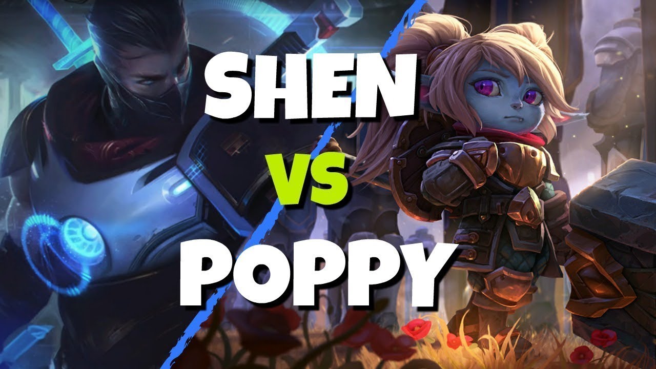 Tilted Shen vs Poppy Finds The Way To Comeback 22 Assists Full Ranked ...