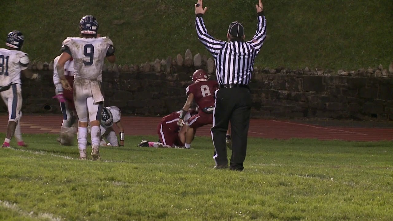 BLUE MOUNTAIN AT POTTSVILLE FOOTBALL GAME - YouTube