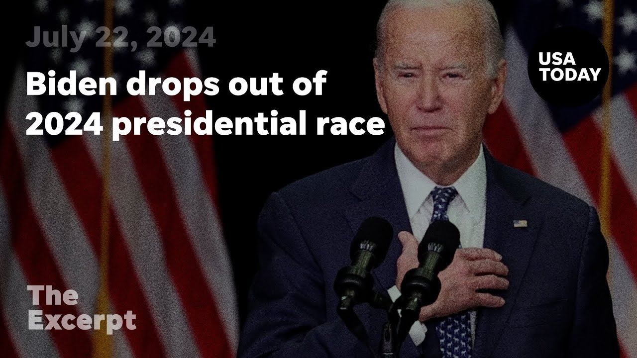 Biden drops out of 2024 presidential race | The Excerpt - YouTube
