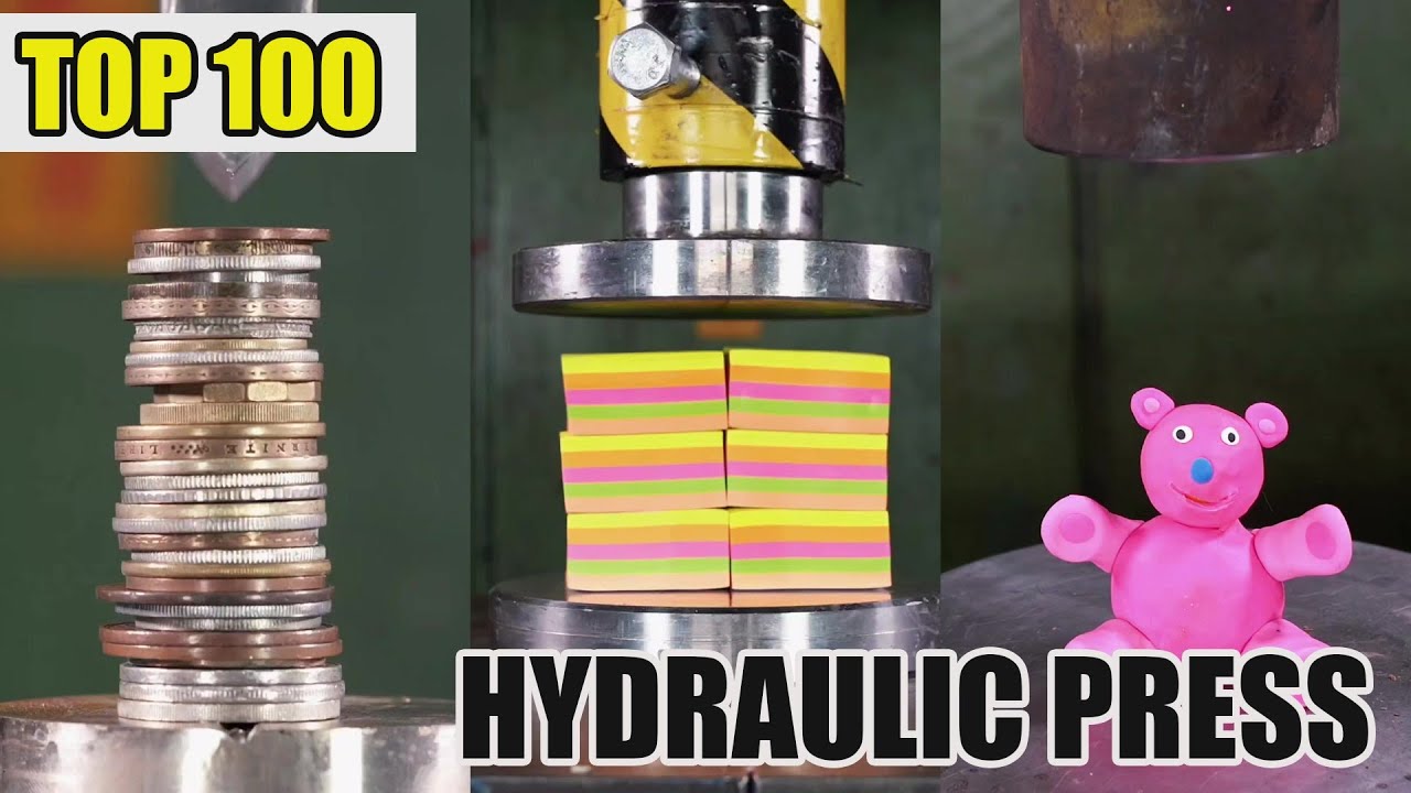 Top 100 Most Satisfying Hydraulic Press Crushes | Ultimate Crushing ...