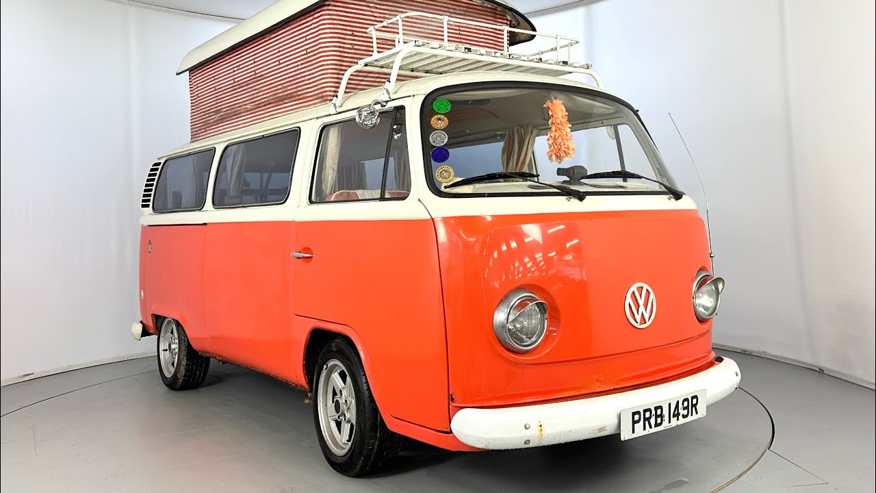 VW T2 - Pop top camper - YouTube