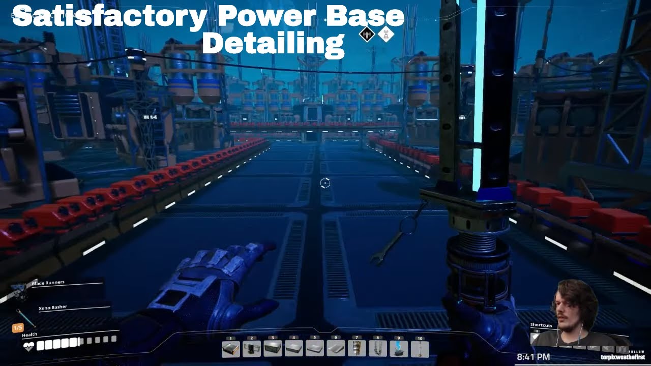 Satisfactory Power Base Detailing/Decorating | Stream - YouTube