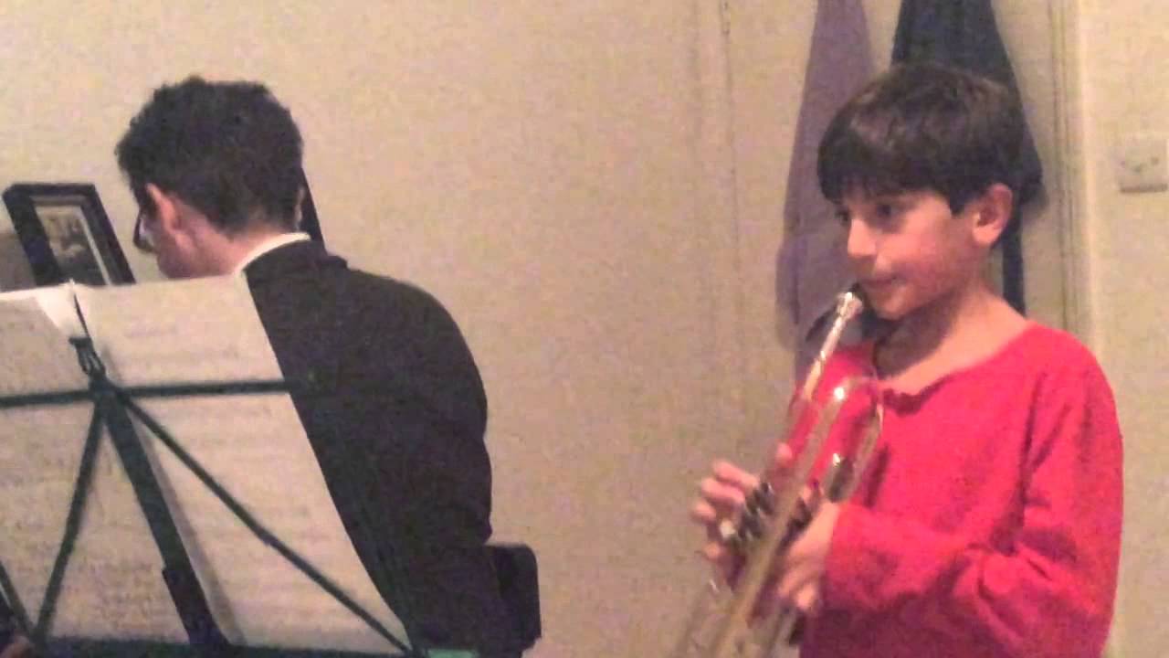 Troika Grade 4 trumpet by Zal - YouTube