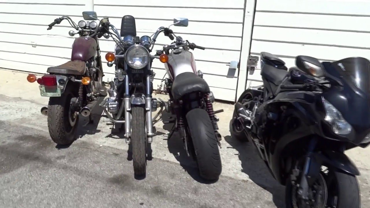 Alpha Tribe's Motorcycle Garage - YouTube