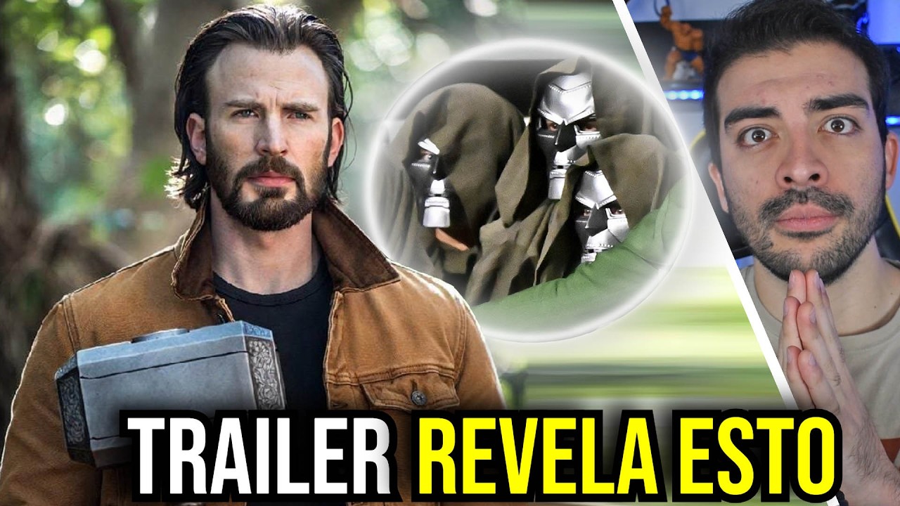 Imposible: Trailer Avengers Doomsday se confirma trama Capitán América ...