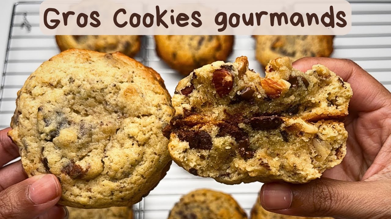 Gros cookies gourmands | FACILE - YouTube