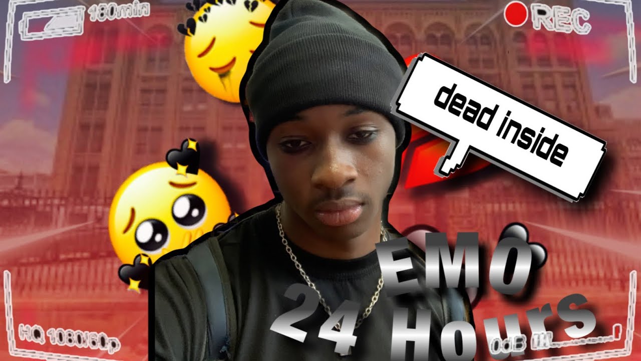 BEING EMO🖤 FOR 24 HOURS!!⏰ (IN SCHOOL🏫) - YouTube