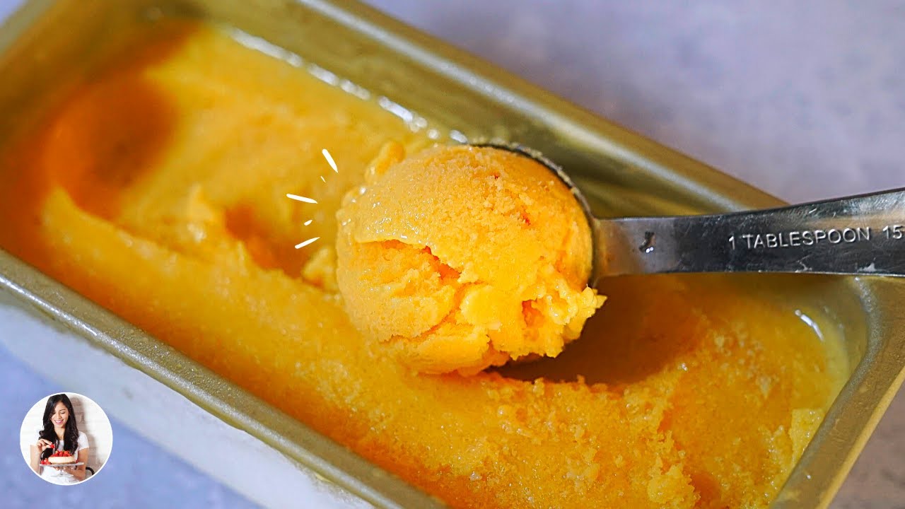 🥭Helado Cremoso de Mango-3 ingredientes | Saludable | Auxy - YouTube