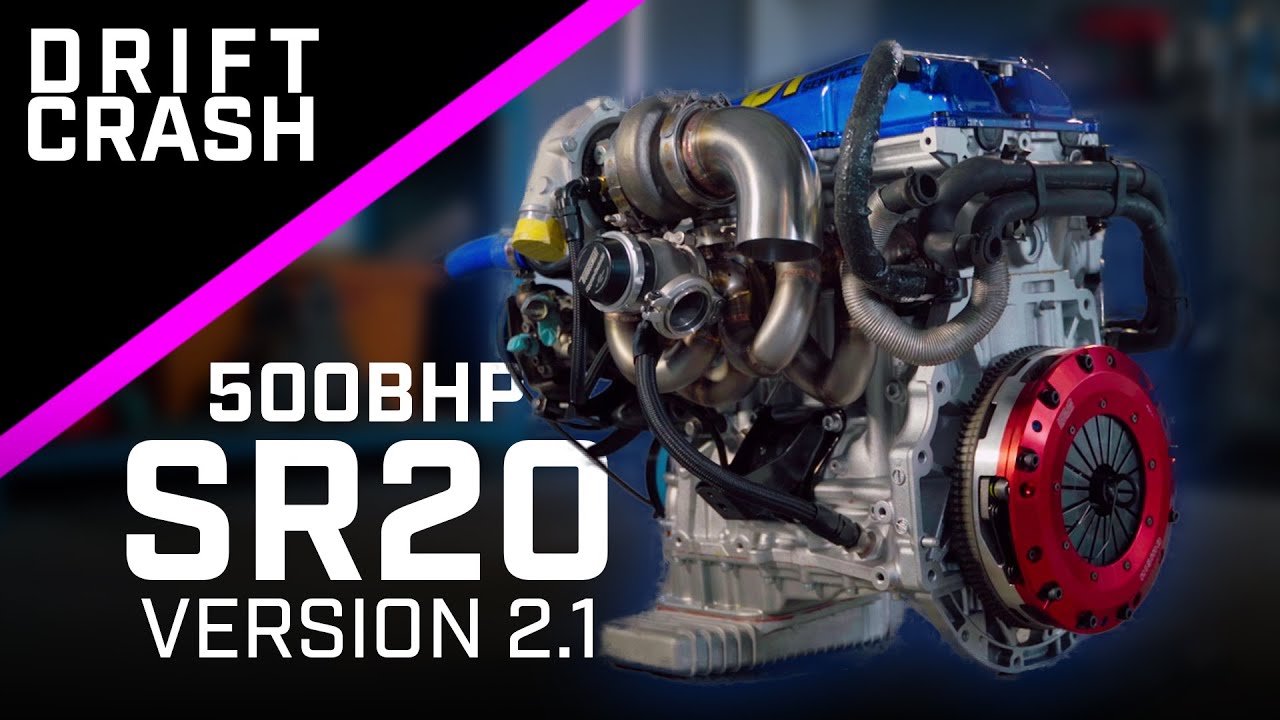 NISSAN SR20DET WITH GARRETT G25-660 TURBO 500BHP COMPETITON ENGINE ...