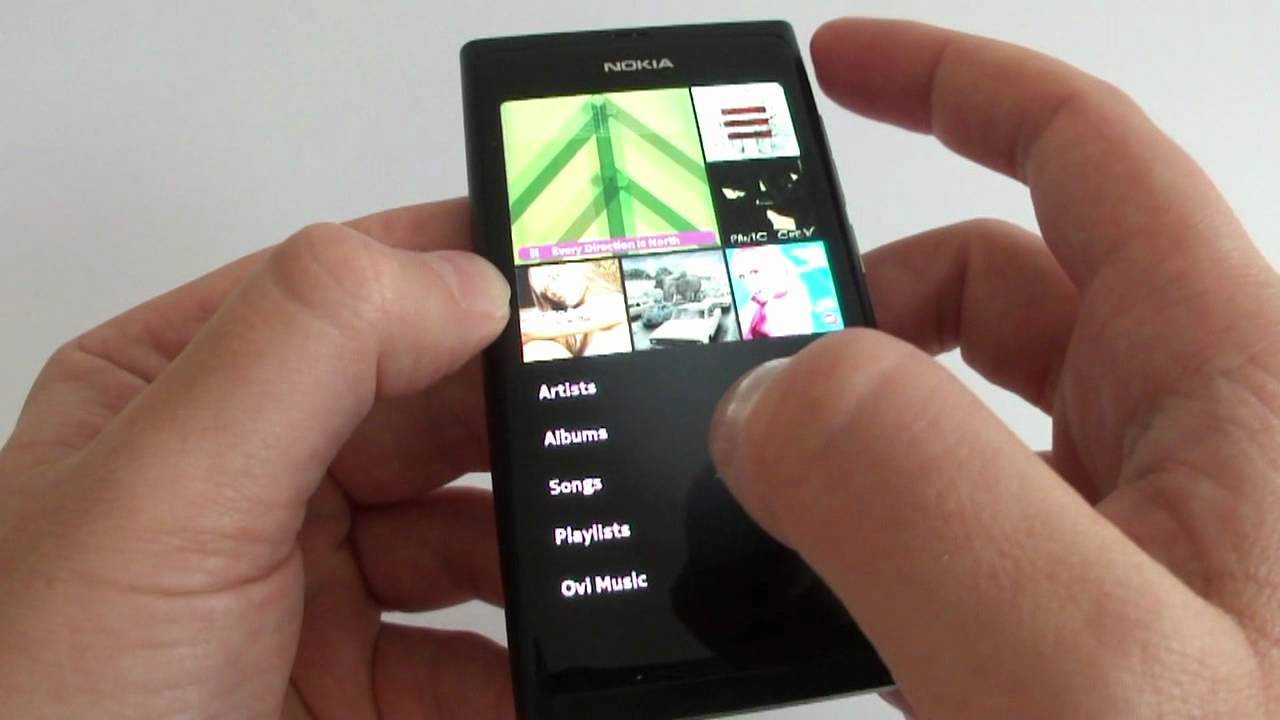 Nokia N9 MeeGo final edition hands on - YouTube