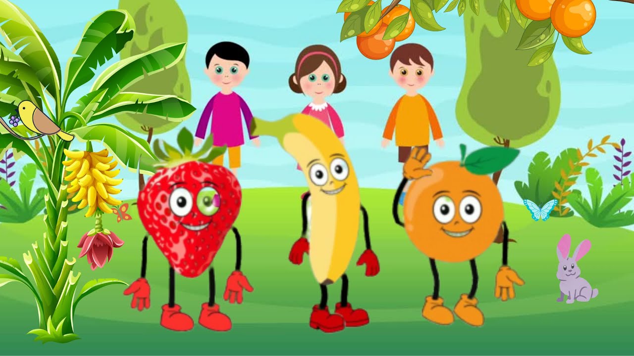 Fun with Fruits - Get to Know Your Colorful Friends | Jingle Cartoons ...