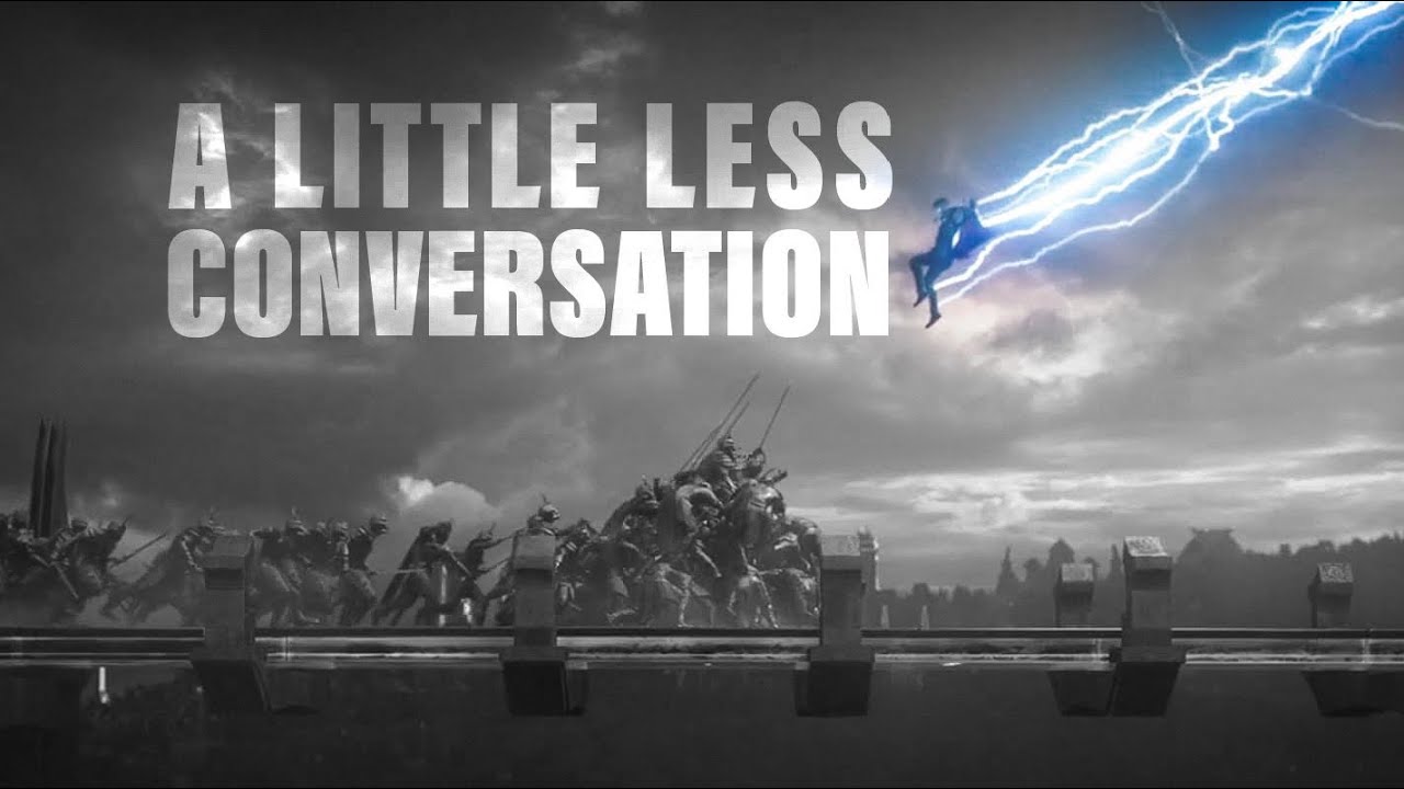 (Marvel) A Little Less Conversation - YouTube