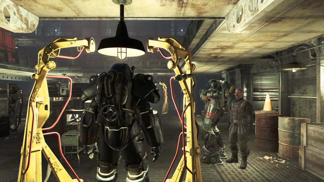 Fallout 4 cool power armor bud - YouTube
