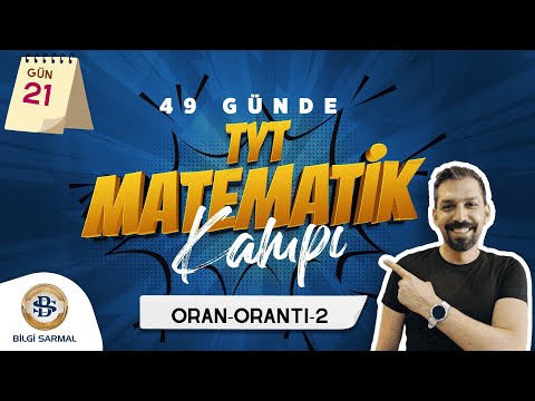 ORAN - ORANTI -  2  KONU ANLATIMI VE SORU ÇÖZÜMÜ TYT MATEMATİK KAMPI