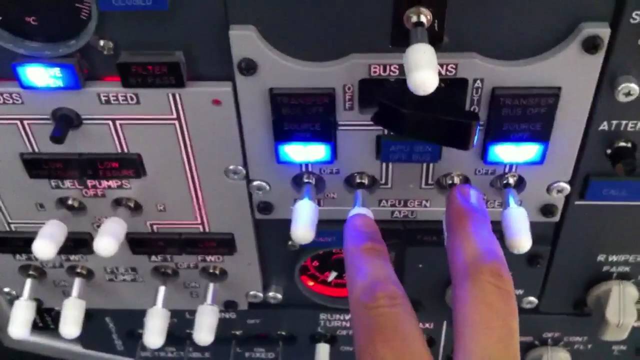 737 Overhead systems overview - YouTube