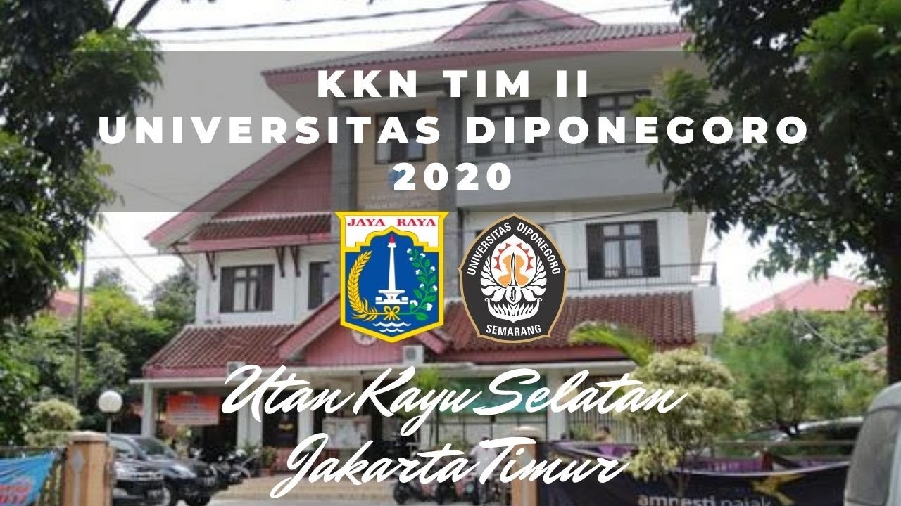 Video Profil Kelurahan Utan Kayu Selatan KKN Tim II Undip 2020 - YouTube