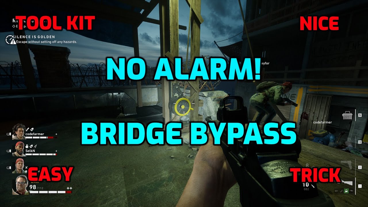 Back 4 Blood No Alarm Tool Kit Trick Tip Ps4 Xbox PC Blood 4 Dead Help ...