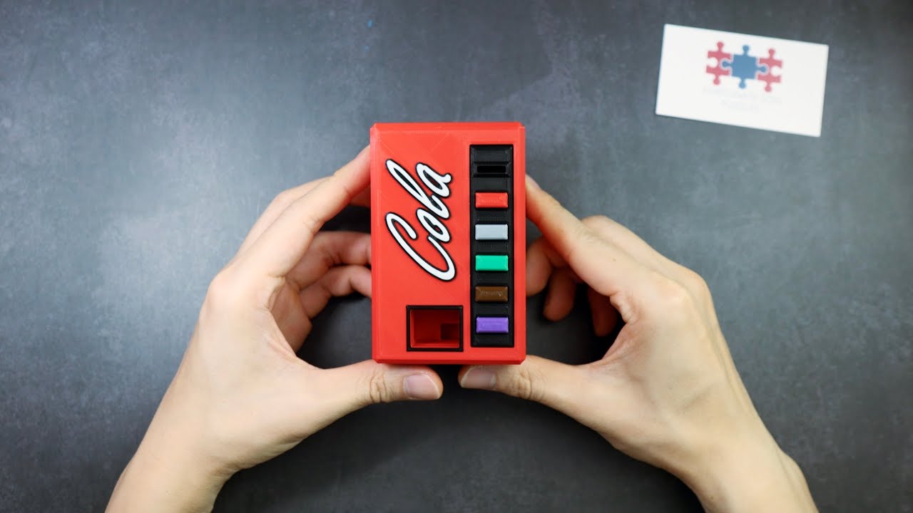 Mini vending machine puzzle! Cola Conundrum by Fortunate Son Puzzle ...