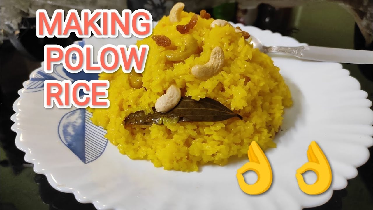 MAKING POLOW RICE👌👍 #youtube - YouTube