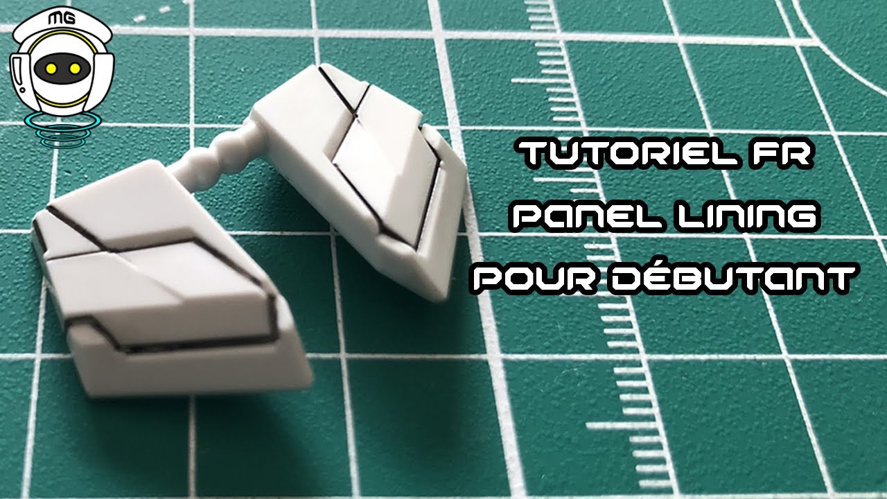 [FR] Tutoriel Gunpla : Panel Lining pour débutant - YouTube