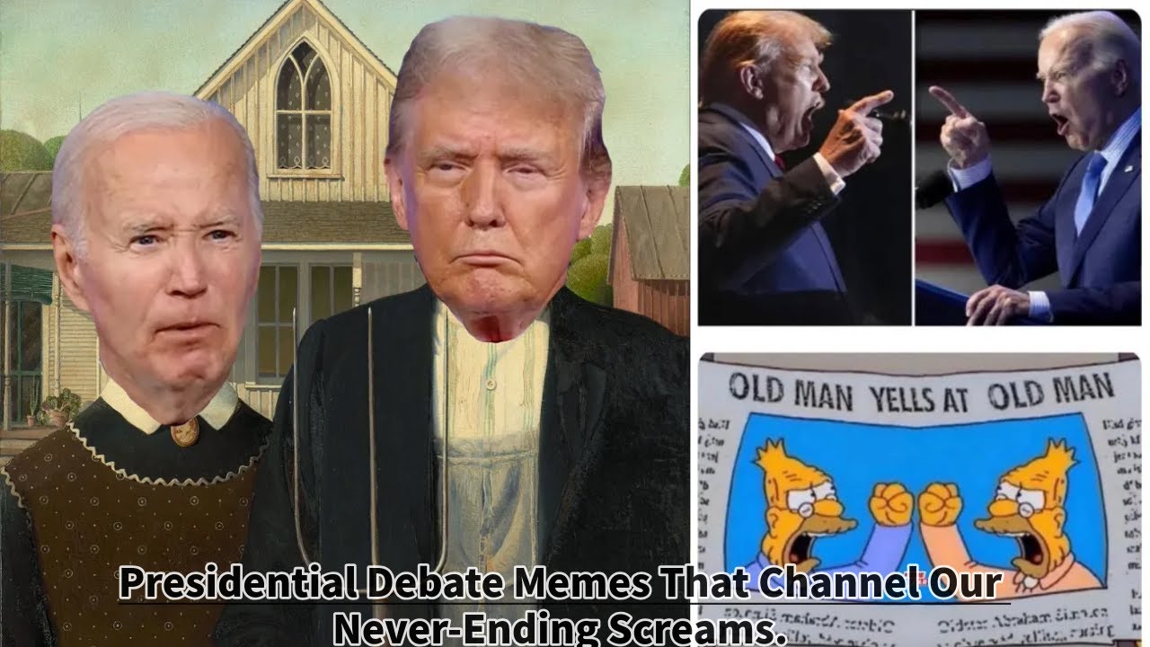Presidential Debate Memes That Channel Our Never-Ending Screams🔥 - YouTube