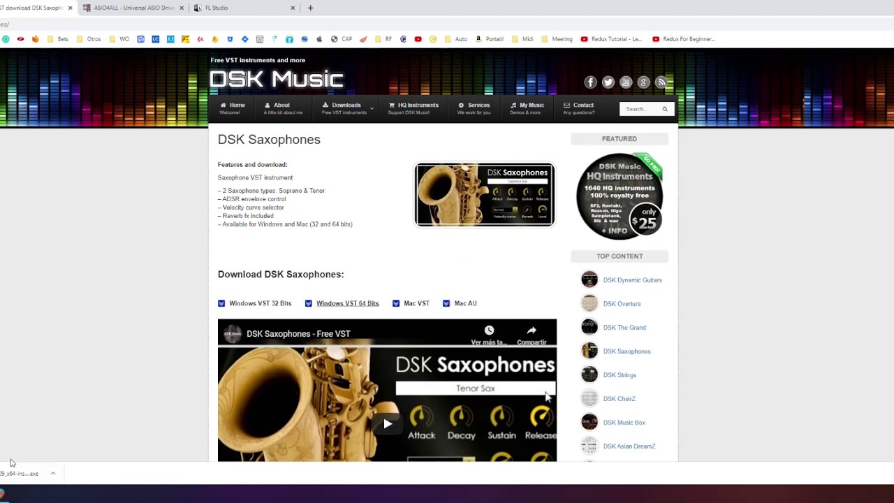TS Usuarios de Windows | Como usar tu Travel Sax con Reaper - YouTube