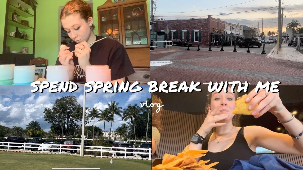 SPRING BREAK VLOG💌🌿🌷🧷🧸// 1ST VLOG - YouTube