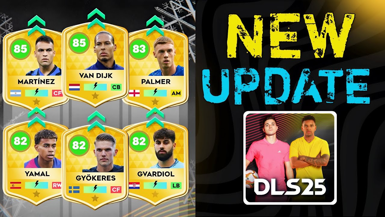 DLS Update!🔥Player Ratings Boost & New Additions | DLS 2025 Update ...