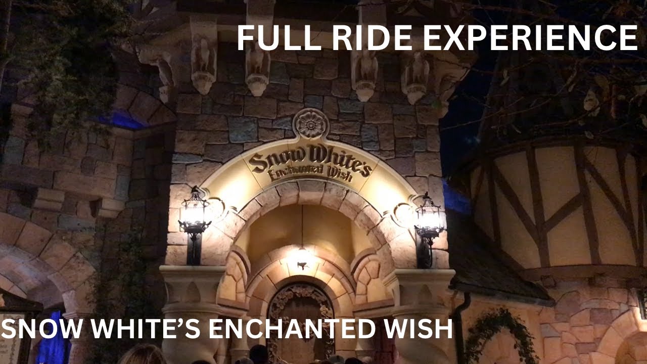 Snow White’s Enchanted Wish Full Ride | Disneyland - YouTube