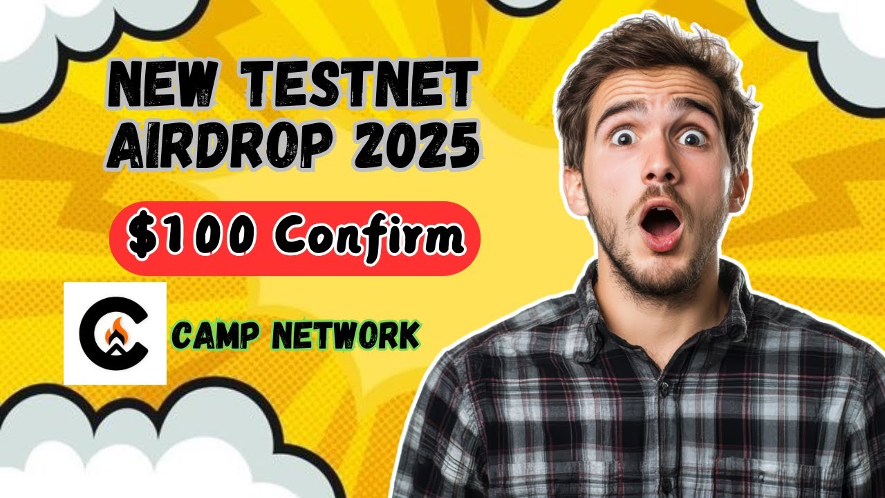 New Testnet Airdrop 2025 || Camp Network || JOIN FAST!!! - YouTube