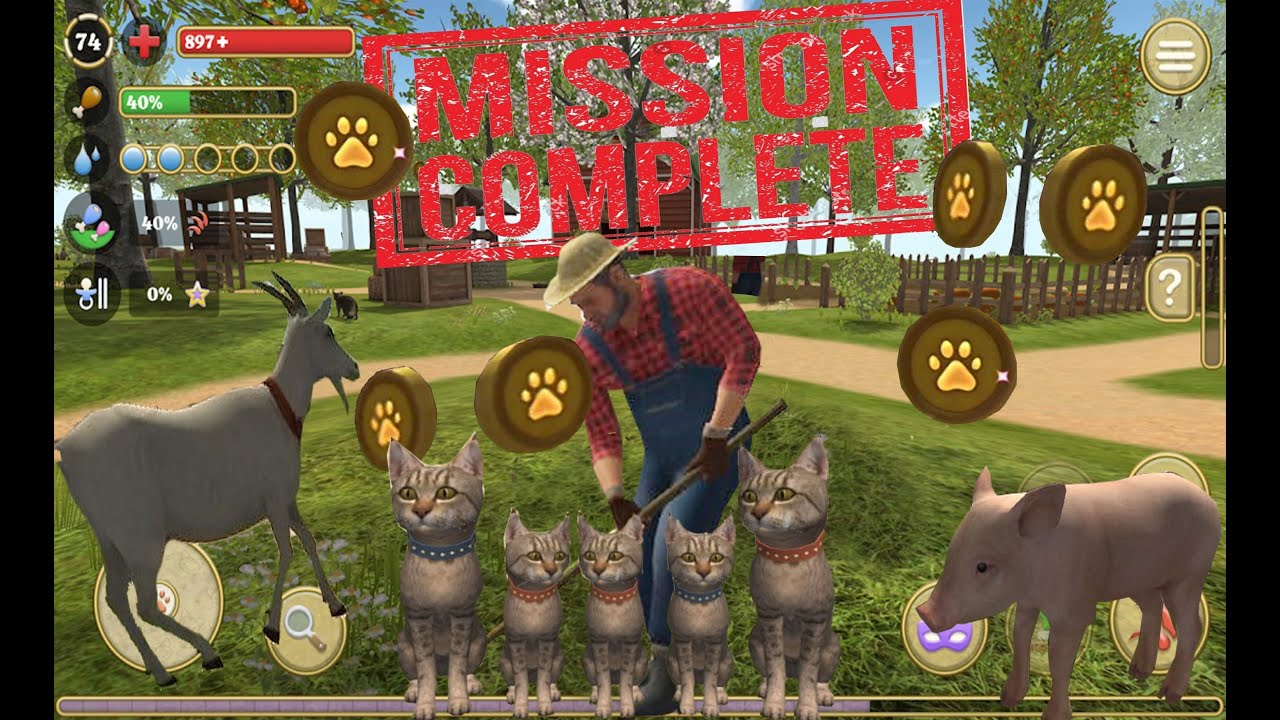 catsim fazendo as missoes da fazenda - YouTube