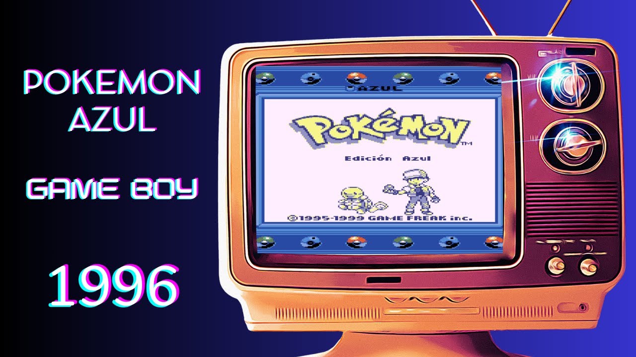 ⚡ Pokémon Azul / Blue 1996 – Donde comenzó todo: una región, un ...