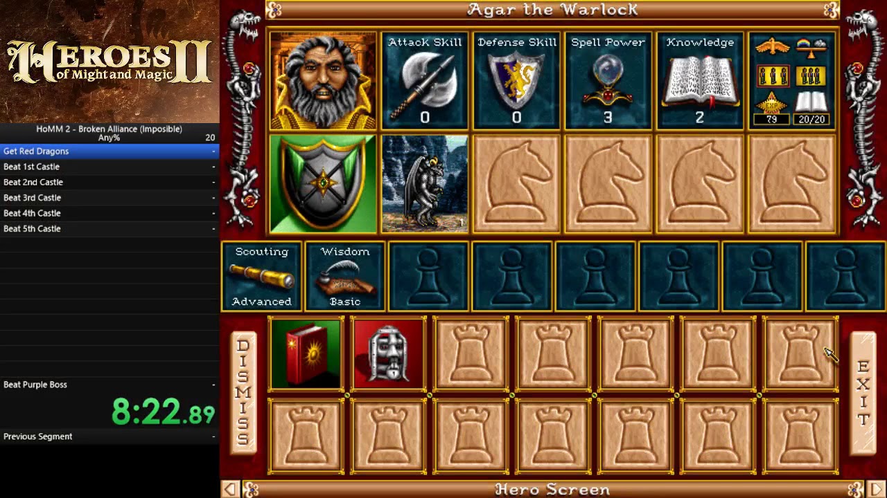 HoMM 2 Speedrun - Broken Alliance Impossible - YouTube