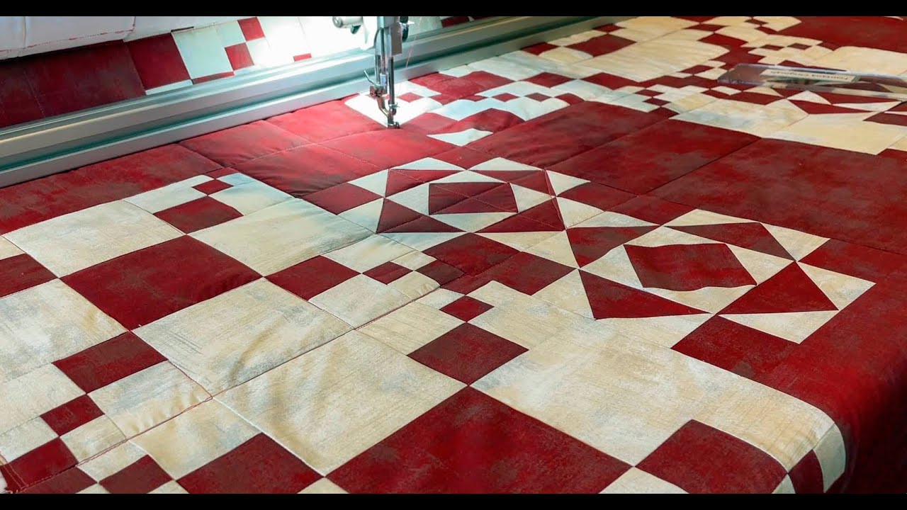 Redwork Lace Quilting & Thread Tips - YouTube