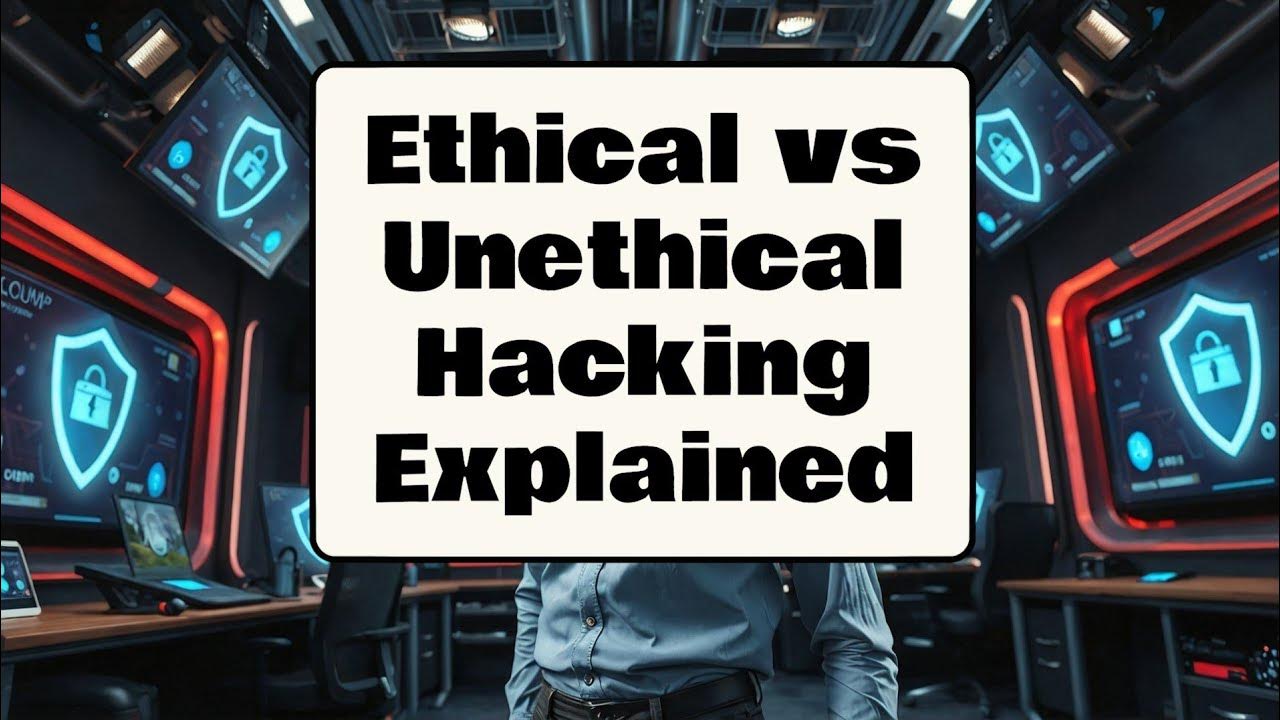 Ethical vs Unethical Hacking Explained - YouTube