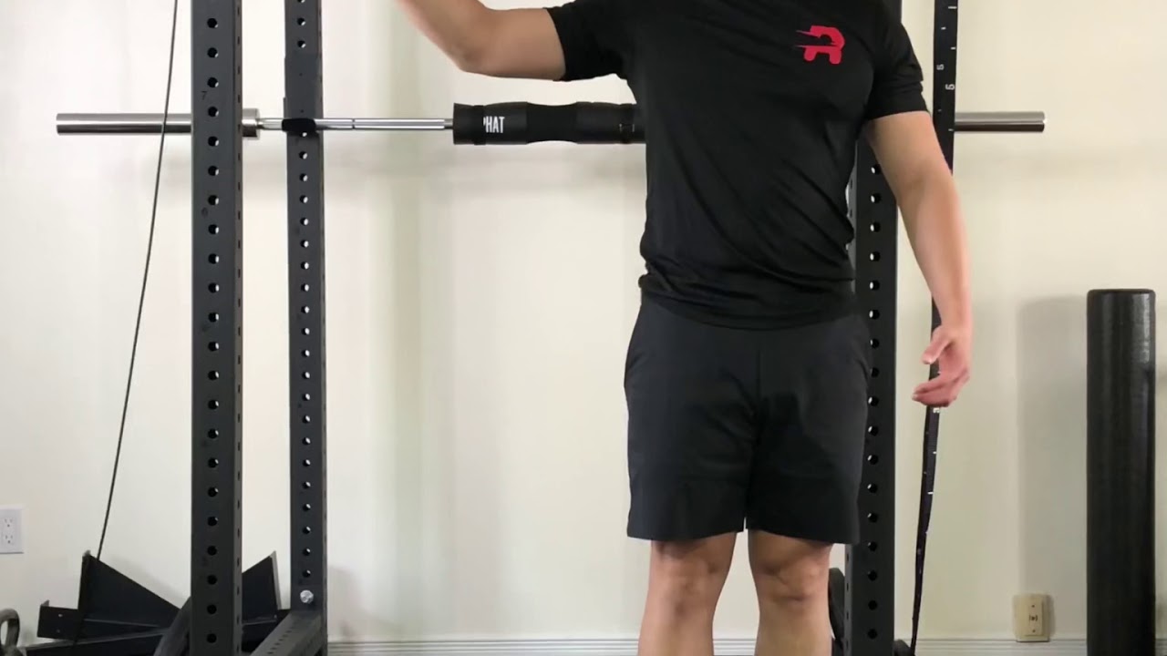 Reactive Lateral Catch - Reactive Shoulder Stability Exercise - YouTube