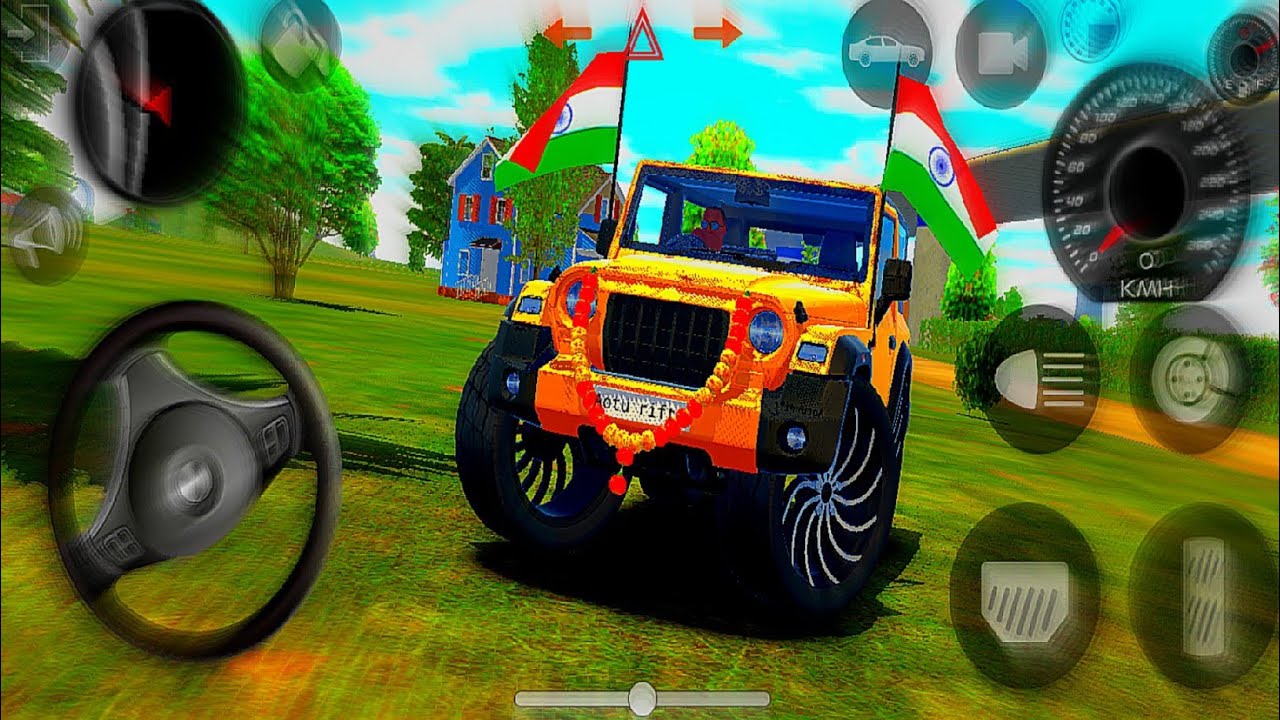 Modified the Mahindra THAAR AND village roads and yellow THAAR and the ...