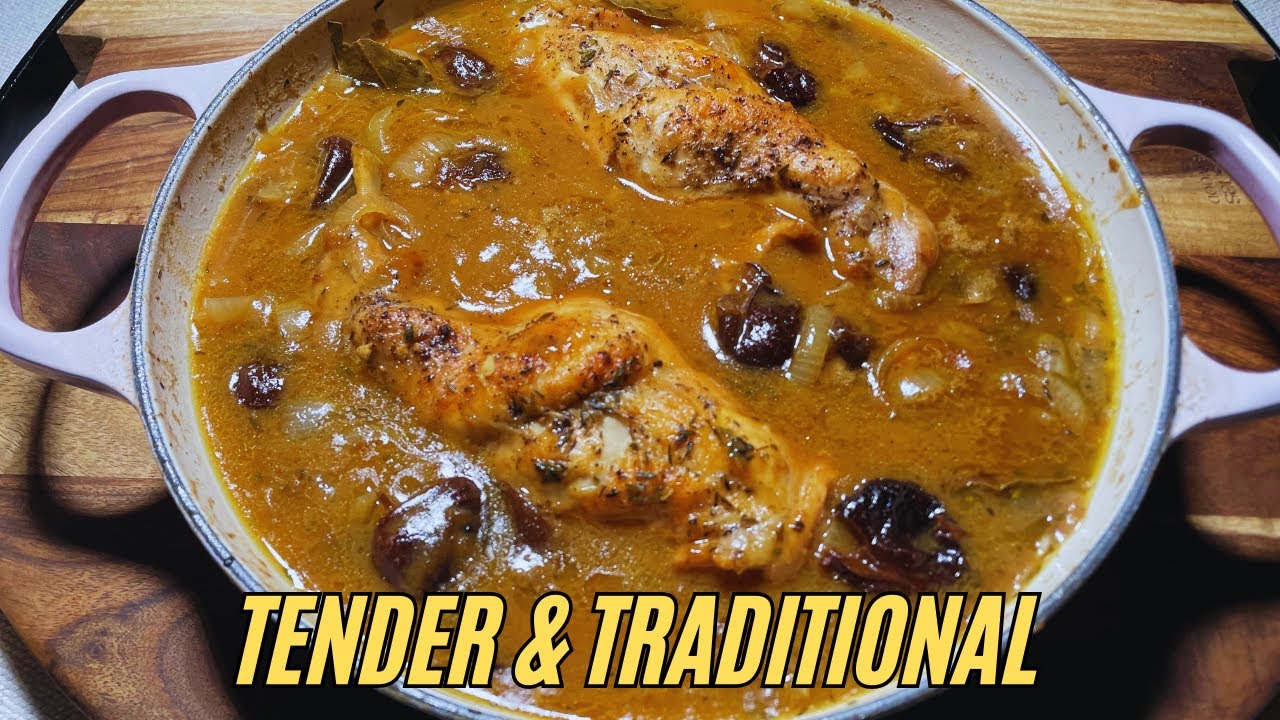 Belgian Rabbit Stew 🍷🐇 – Konijn met Pruimen Like Grandma Made It! - YouTube