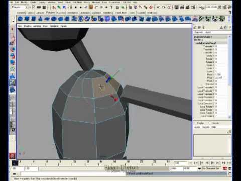 Simple Maya Character Modeling Part01 - YouTube