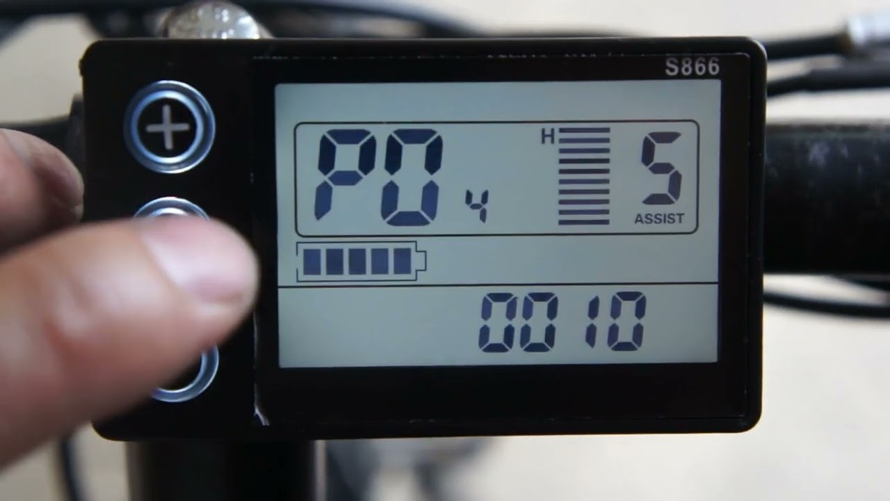 réglage display lcd vélo électrique fait maison (part 3/3) - YouTube