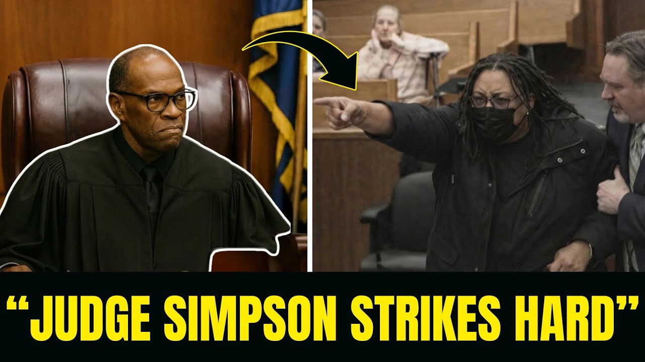 Judge Simpson Demolishes Defendants for Disrespect — Courtroom Chaos ...