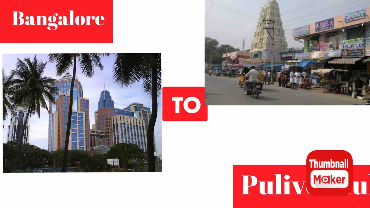 Bangalore To Pulivendula || Full Travel Video || Time Laps || 🚗🚗🚗 ...