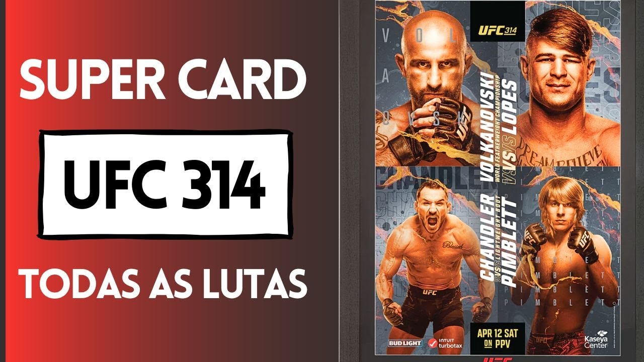 UFC 314 | CONFIRA O CARD COMPLETO - YouTube