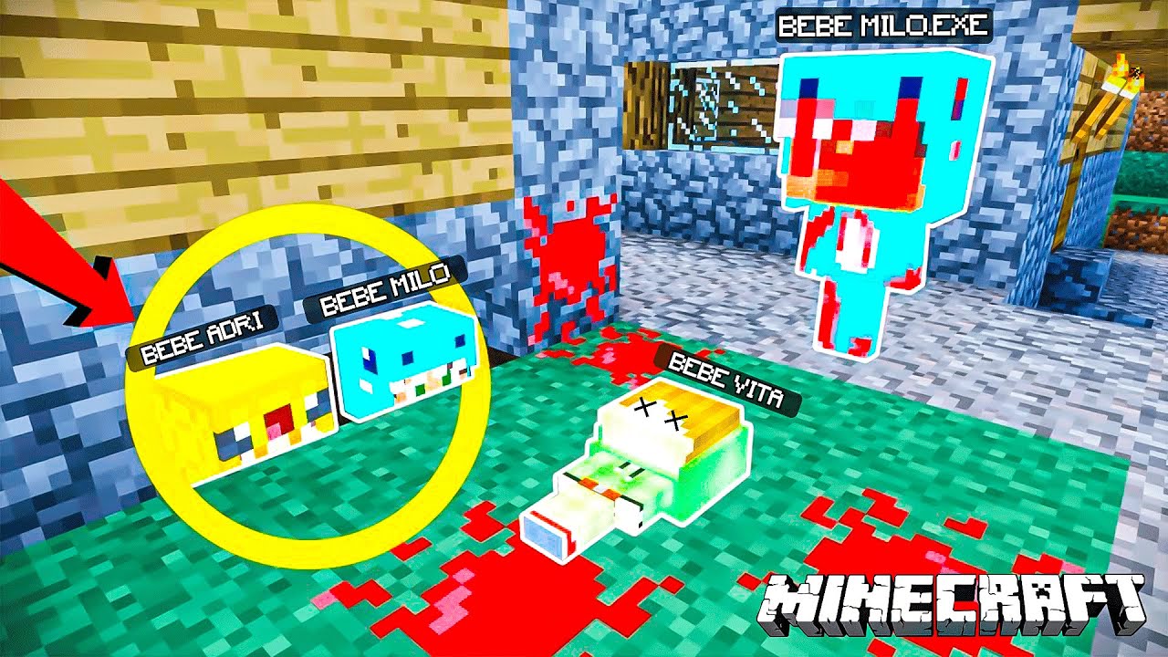 EL REGRESO de BEBE MILO.EXE en MINECRAFT 💀 ROLEPLAY - YouTube