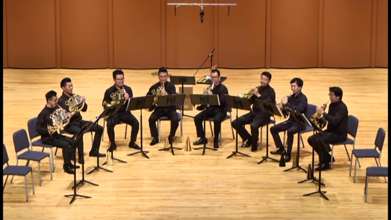 China Horn Ensemble live concert in Taiwan 2018 - YouTube