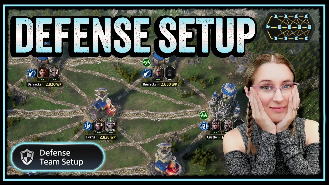 CLAN WAR: Defense Setup & First Look 👑 King Arthur: Legends Rise - YouTube
