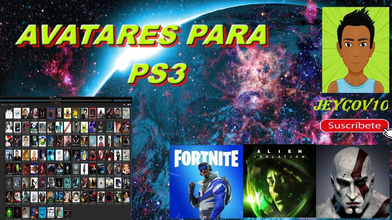 TUTORIAL AVATARES PS3 - YouTube