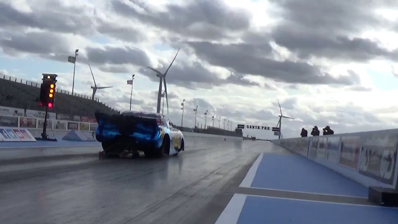 JT & Lightning McQueen TEST DAY Santapod FIA Pro Mod Euro Finals Run 2 ...